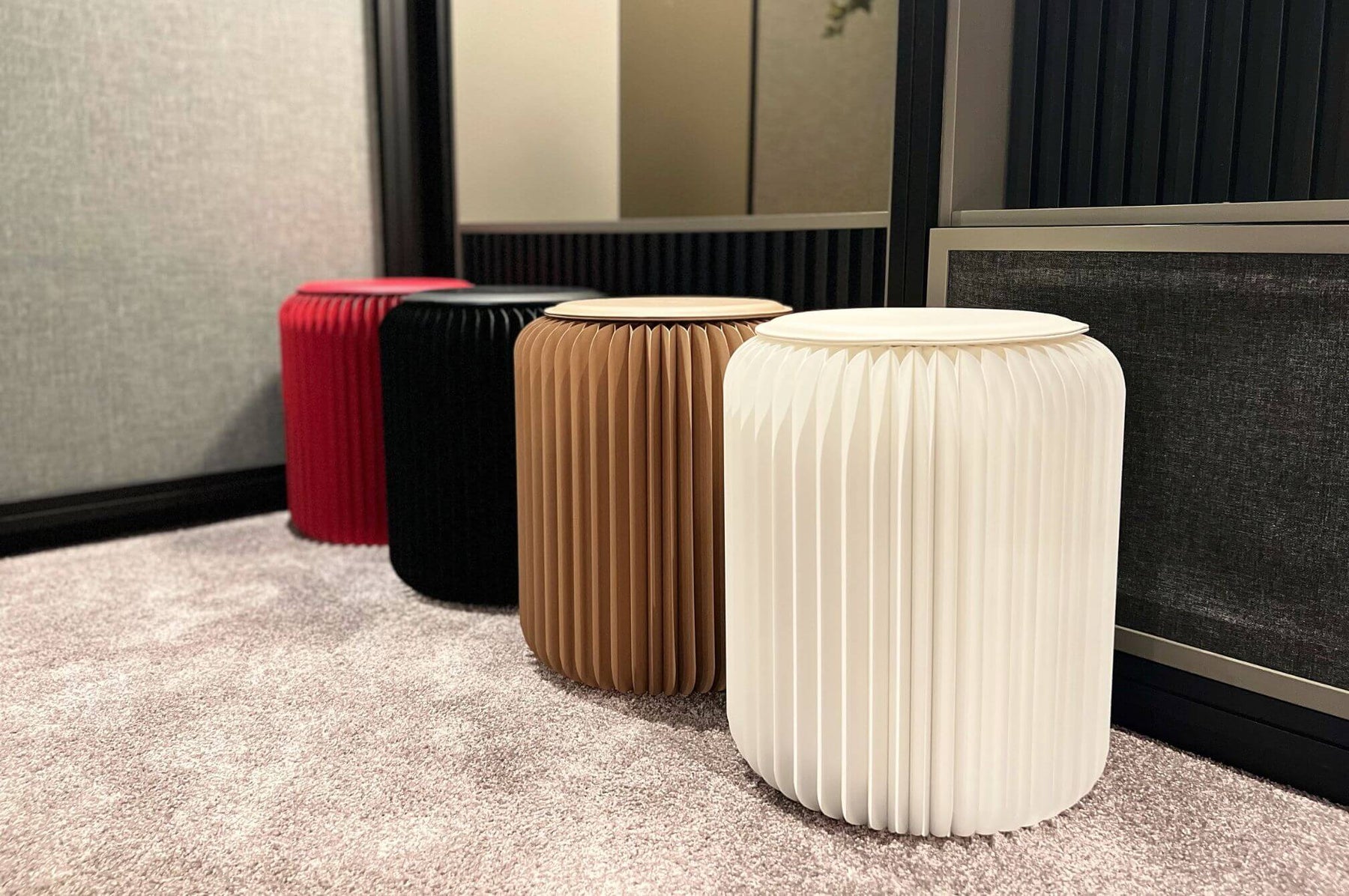 Origami Lounge: Premium Folding Stools for Style and Sustainability