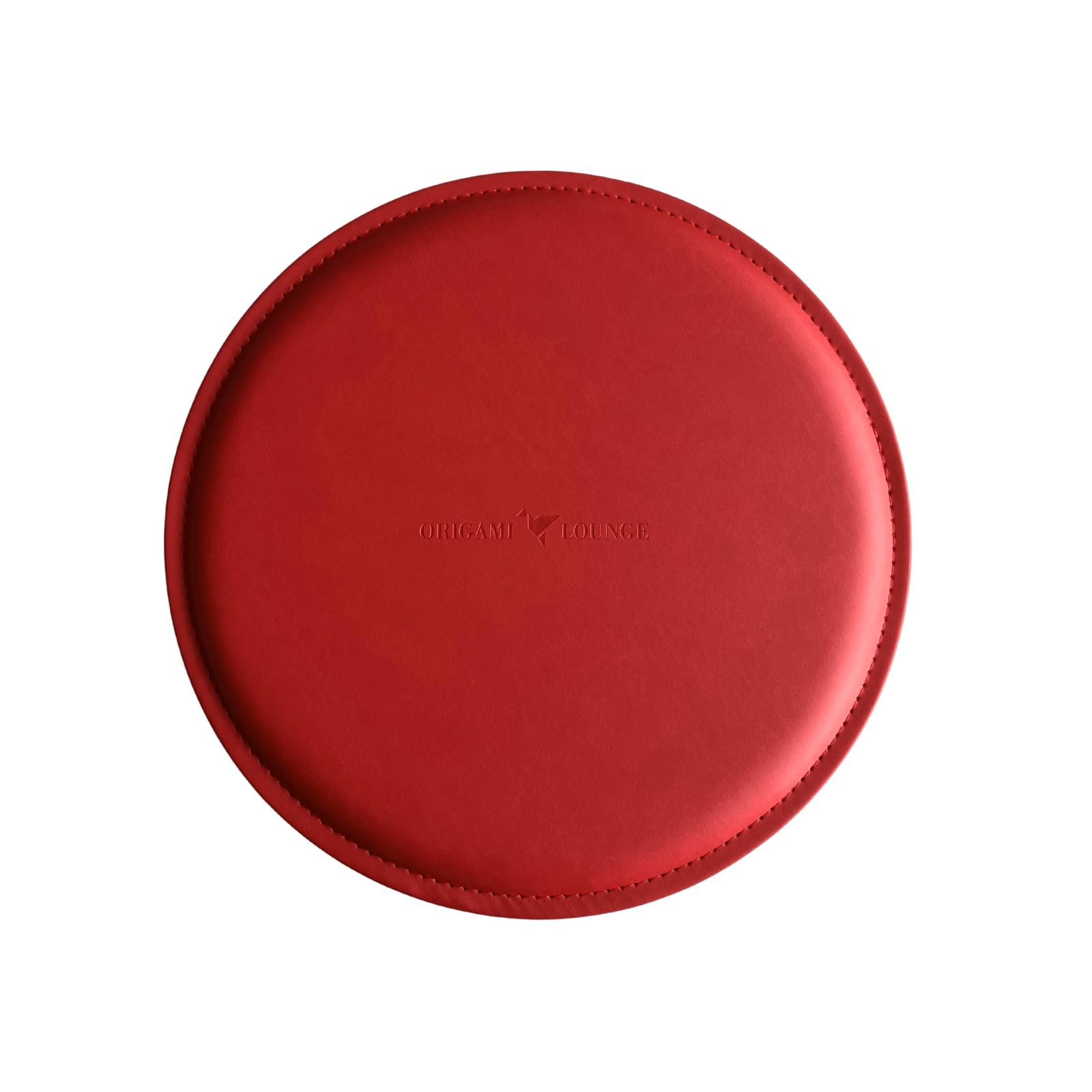 Premium Eco-friendly Folding Stool - Origami Lounge - Red